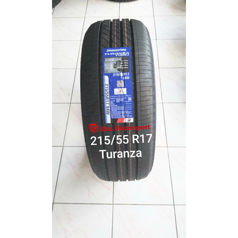 Jual Obral Ban Bridgestone Turanza T005A, 215 55 R17 Ban Mobil Veloz, Innova, Camry, HRV, Juke ...