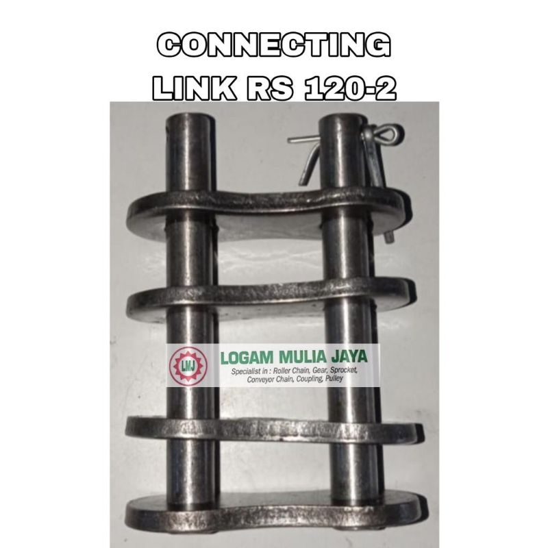 Jual CL RS 120-2 CONNECTING LINK RS 120 DOUBLE SAMBUNGAN RANTAI RS 120 ...