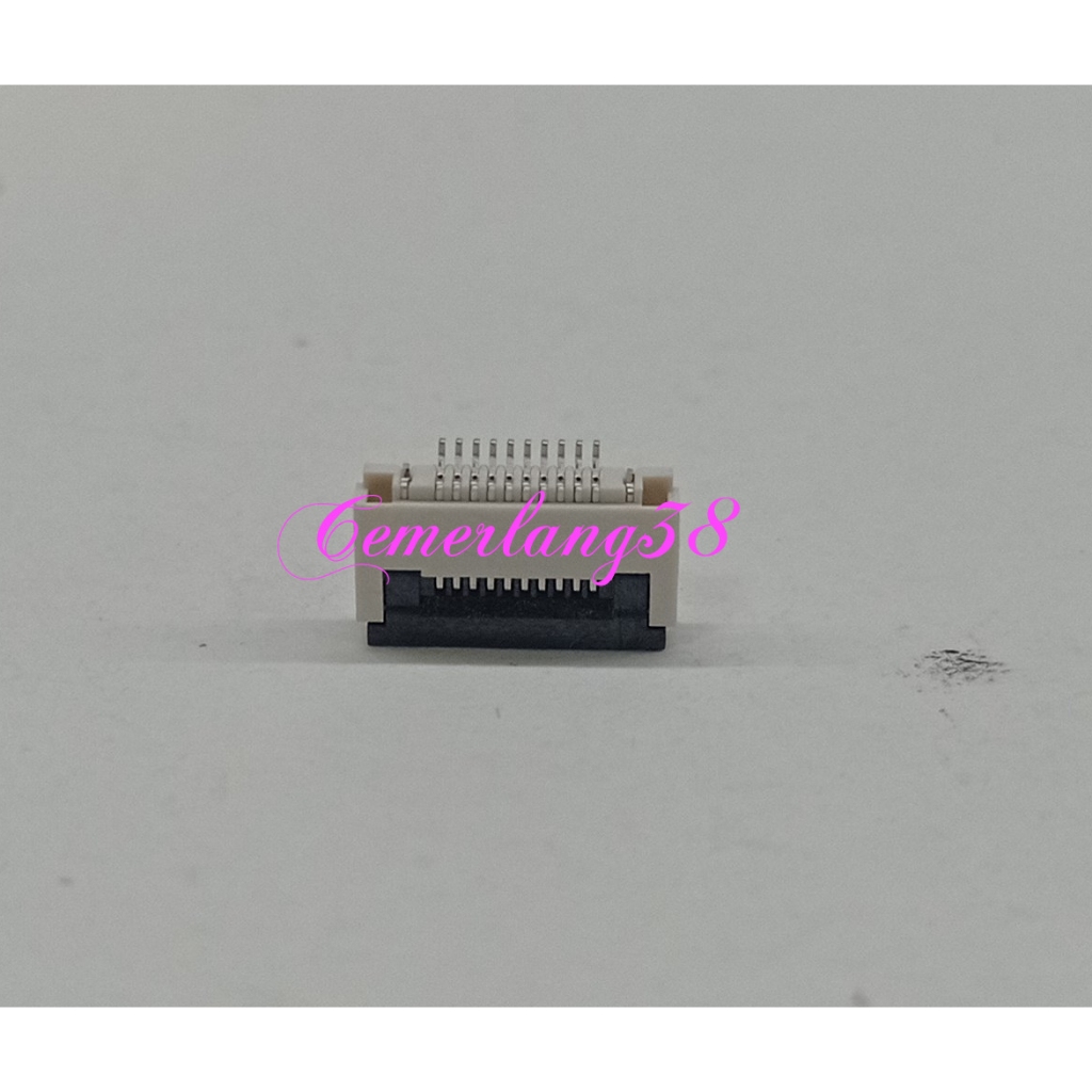 Jual Soket Konektor Kabel Flexible FFC FPC 10 pin 0.5mm Socket 10 Pin ...