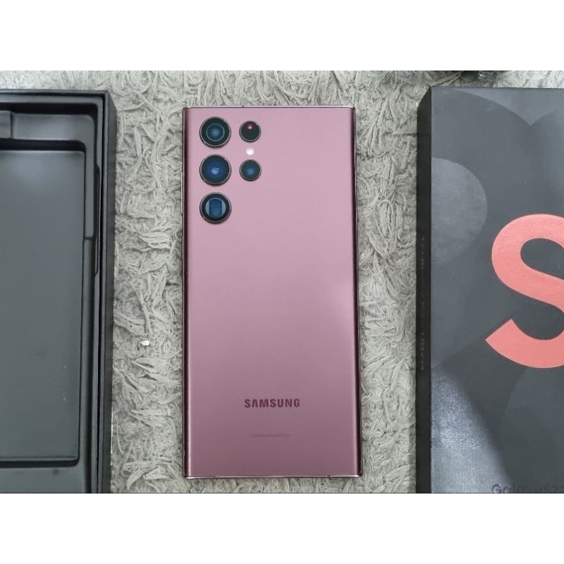 Jual Samsung Galaxy S22 Ultra 5G 12/256GB 512GGB SEIN Mulus Normal No ...