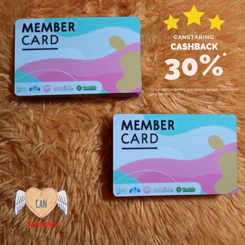 Jual Cetak Id Card Costum Kartu Member PVC 2 Sisi | Shopee Indonesia