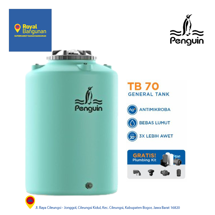 Jual Penguin Tangki | Toren | Tandon Air TB 70 650 liter | Shopee Indonesia