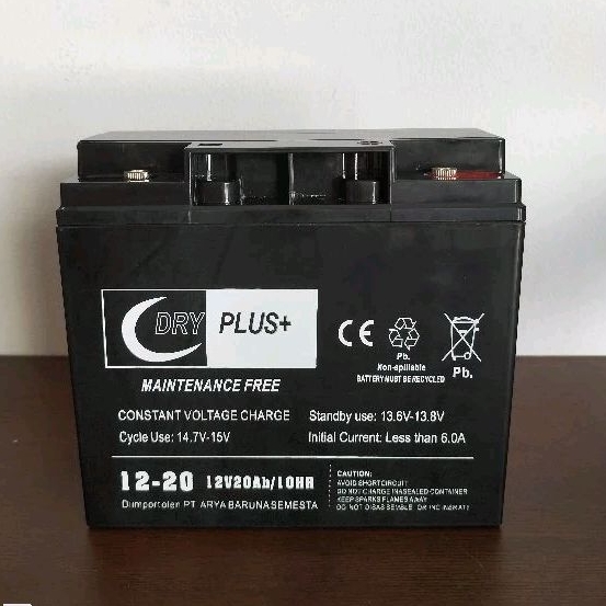 Jual AKI BATERAI MOTOR LISTRIK 12V 20AH AKI SELIS 12VOLT 20AMPER ...