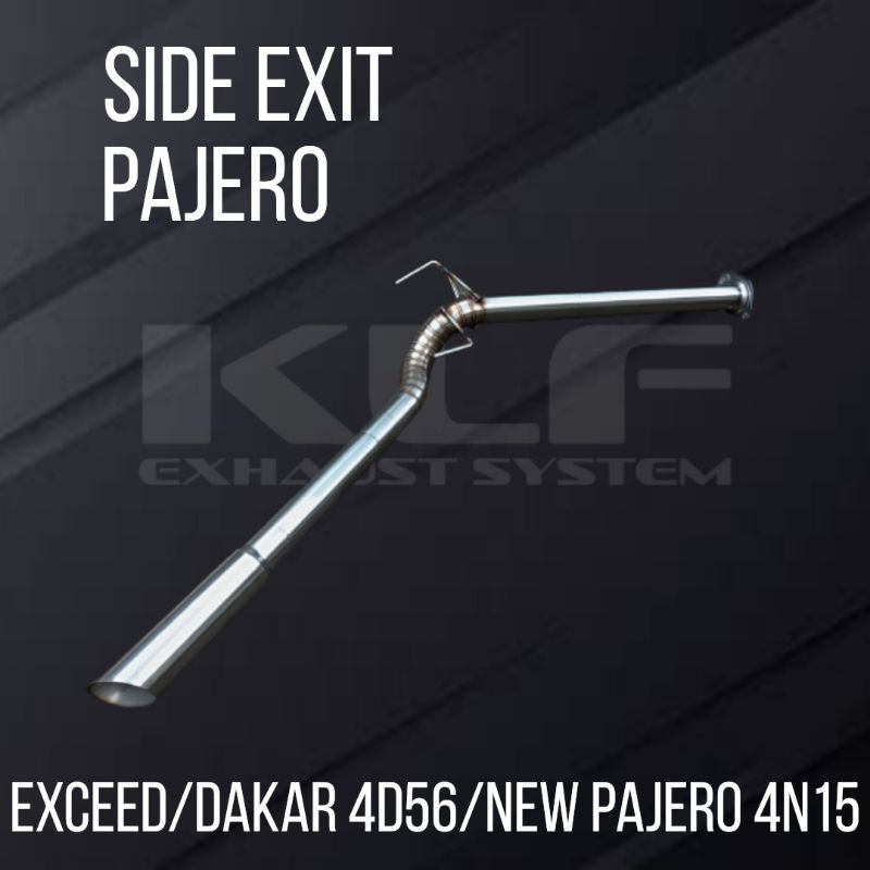 Jual Knalpot Side Exit Pajero Exceed Pajero Dakar 4d56 All new Pajero ...
