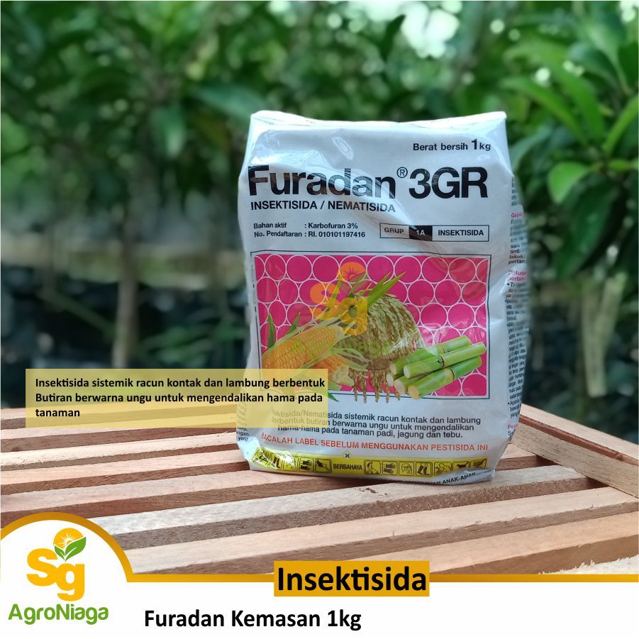 Jual Insektisida Furadan Kemasan 1 KG Pembasmi hama Tanah Uret | Shopee ...