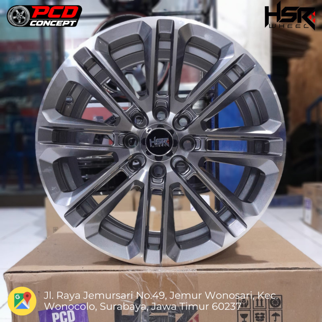 Jual Pelek Velg Mobil R15 Ring 15 HSR ALKANI R15 Baut 4 Warna Grey - Untuk Mobil Agya Ayla ...