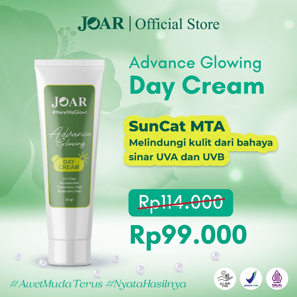 Jual JOAR Advance Day Cream - 20gr by Joarskincare | Shopee Indonesia