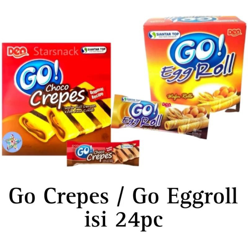 Jual GO EGG ROLL DAN GO CHOCO CREPES | Shopee Indonesia