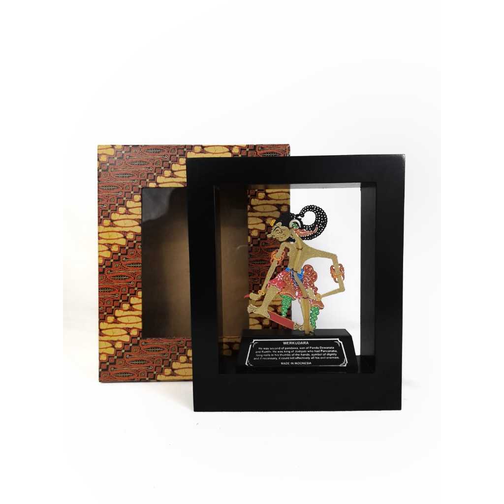 Jual Souvenir Frame Wayang Kulit Werkudara | Shopee Indonesia