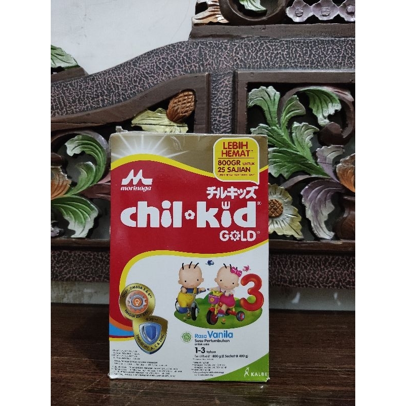 Jual Morinaga Chilkid Chil kid Gold 3 Vanila 780gr | Shopee Indonesia
