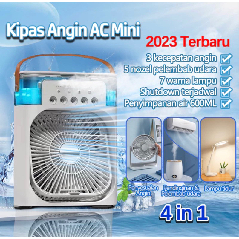 Jual 2023 Kipas Angin Ac Mini 4 in 1 / Kipas Ac Portable / Kipas Angin ...