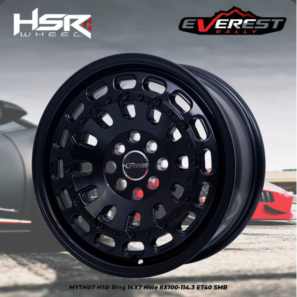 Jual VELG RACING HSR MYTH07 UNTUK MOBIL AVANZA XENIA RING 16 LEBAR 7 LUBANG 4X100 DAN 4X114 SMB ...