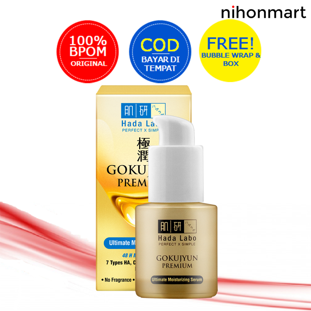 Jual Hada Labo Gokujyun Premium Serum 20ml | Shopee Indonesia