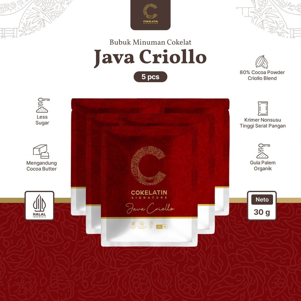 Jual Cokelatin Signature - Minuman Seduh Coklat Bubuk - Java Criollo ...