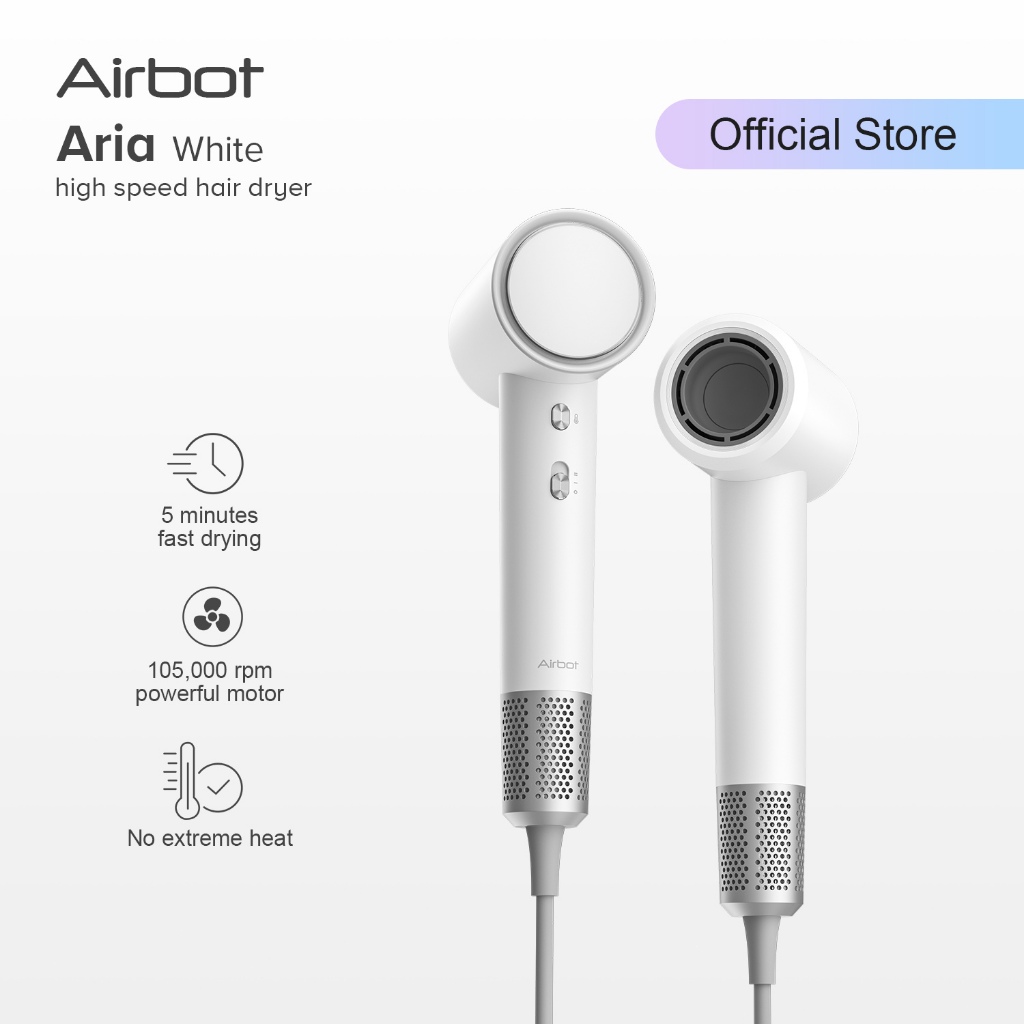 Jual Airbot Aria Lite High Speed Hair Dryer | 2 Mins Fast Drying ...