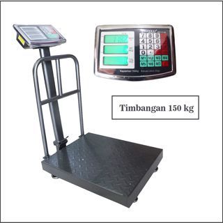Jual Timbangan Duduk Digital Rail NANKAI 150KG / Nankai Timbangan Barang Berdiri Prince Digital ...