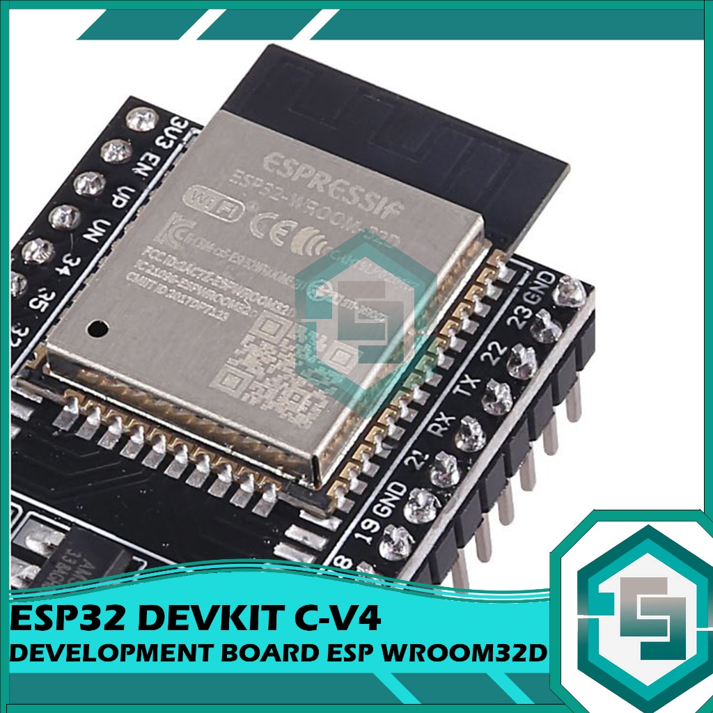 Jual Esp32 Esp 32 Devkitc V4 Wroom 32d Wifi Bluetooth Shopee Indonesia