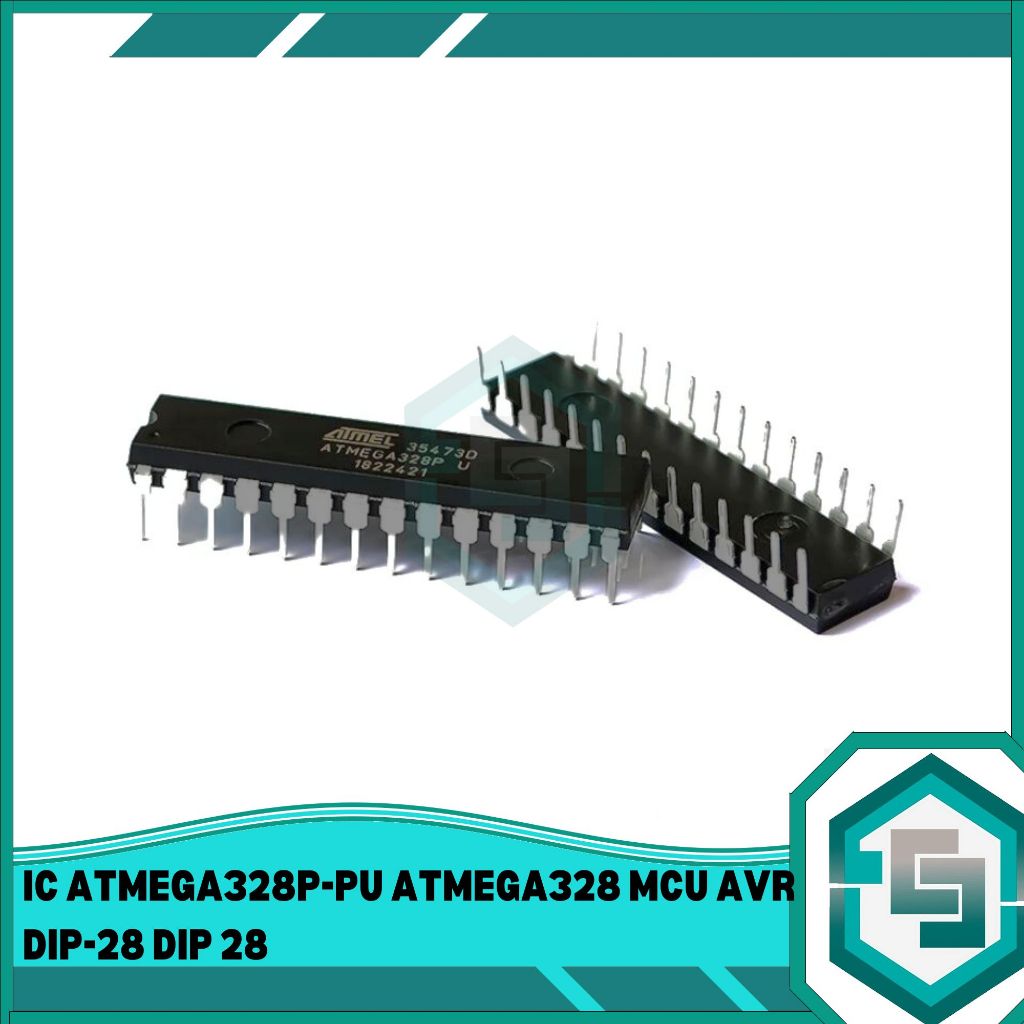 Jual IC ATMEGA328P-PU ATMEGA328 MCU AVR DIP-28 DIP 28 | Shopee Indonesia
