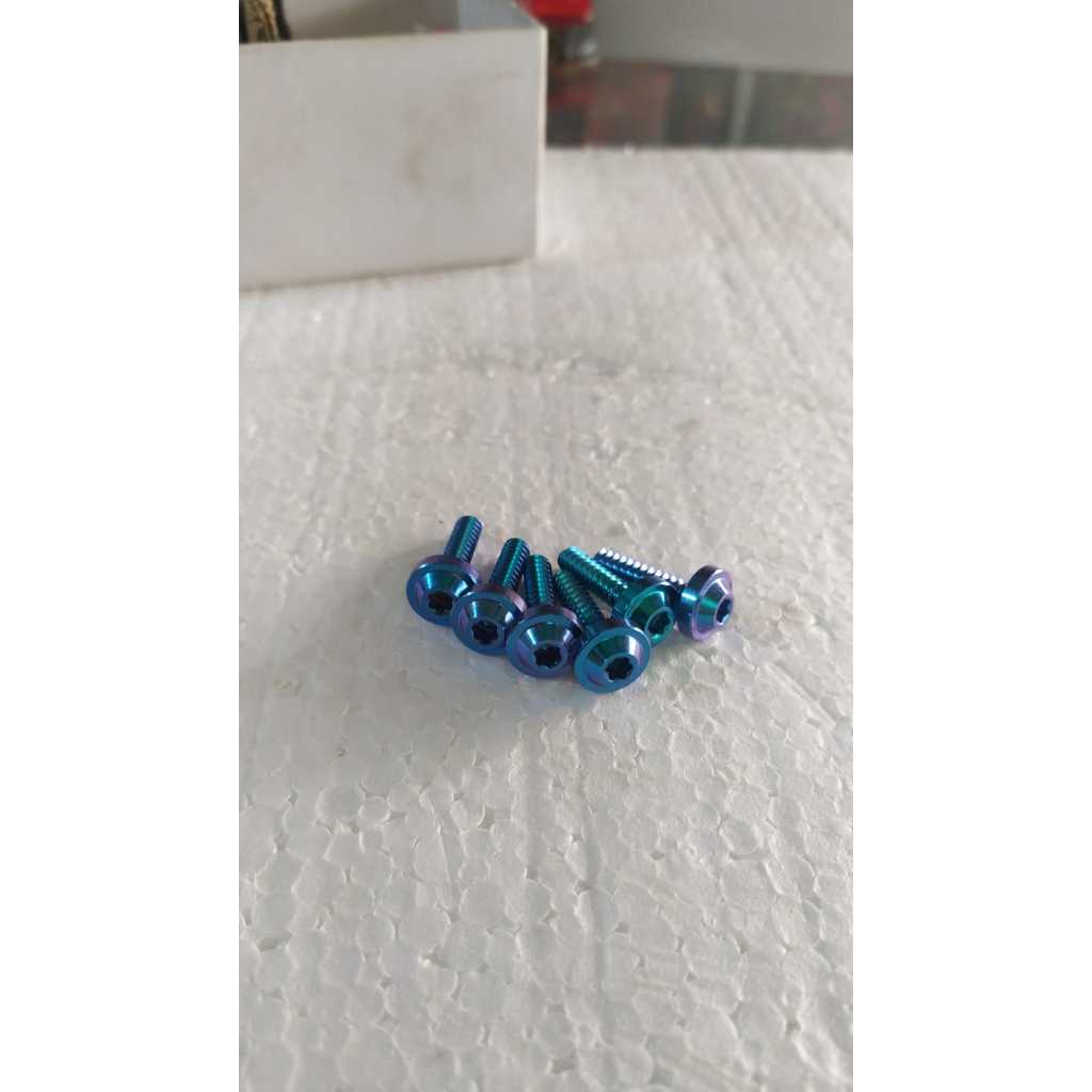 Jual Baut Titanium Gr5 set Box Filter Vario 110 Beat Genio | Shopee Indonesia