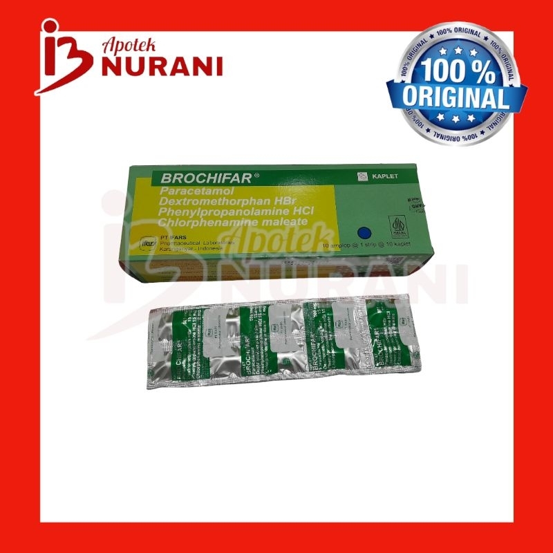 Jual BROCHIFAR TAB PERBOK ISI 10 STRIP | Shopee Indonesia