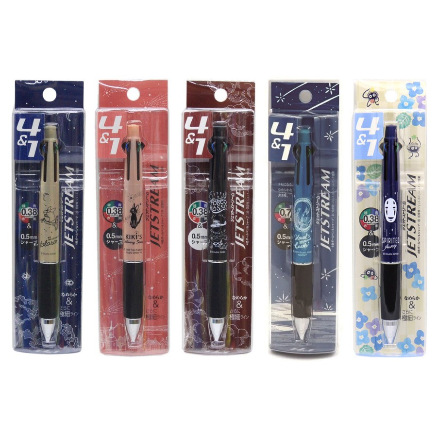 Jual Uni Jetstream Multi 4+1 Studio Ghibli 0.38mm Oil Pen Limited ...