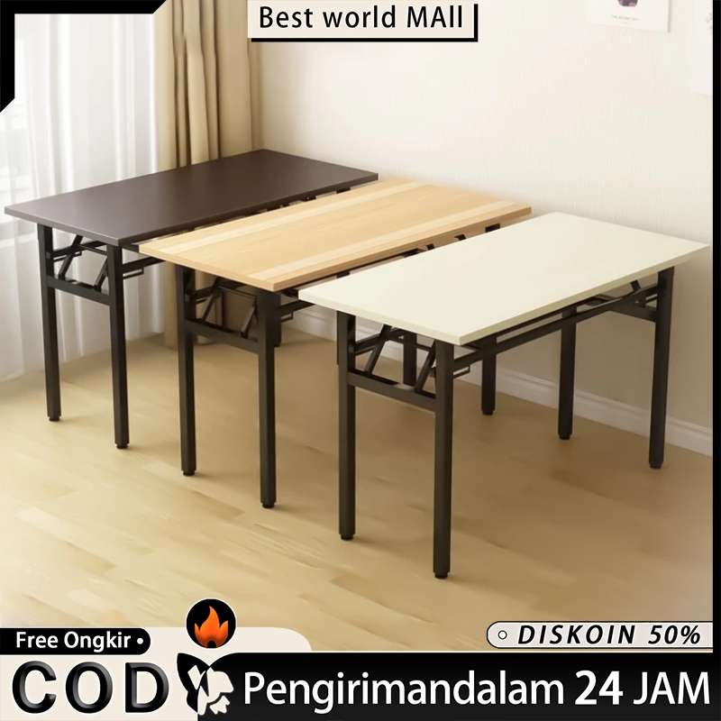 Jual Meja Kantor Murah Meja Lipat Portabel Meja Belajar Meja Kantor Besi Meja Pelatihan ...