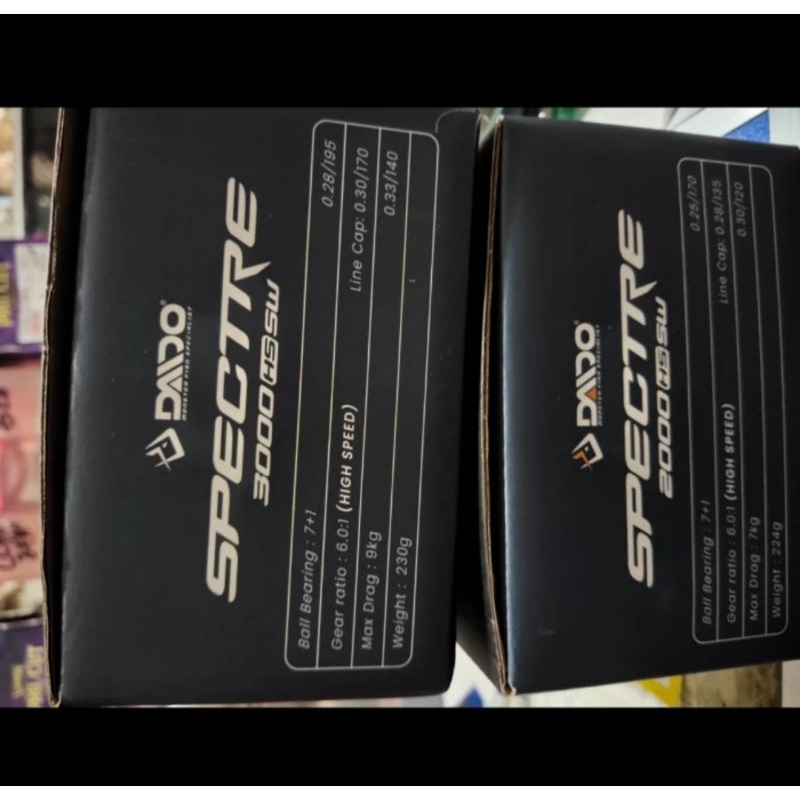 Jual reel daido spectre 2000 3000 sw body metal kuat | Shopee Indonesia