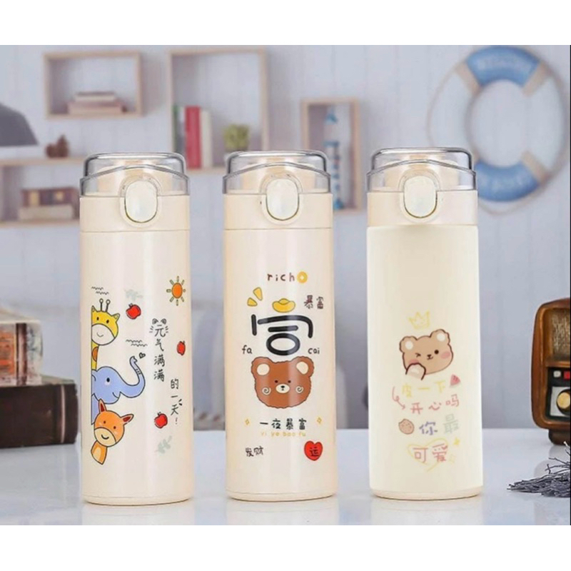Jual Botol Kartun White Lucu Clip On | Shopee Indonesia