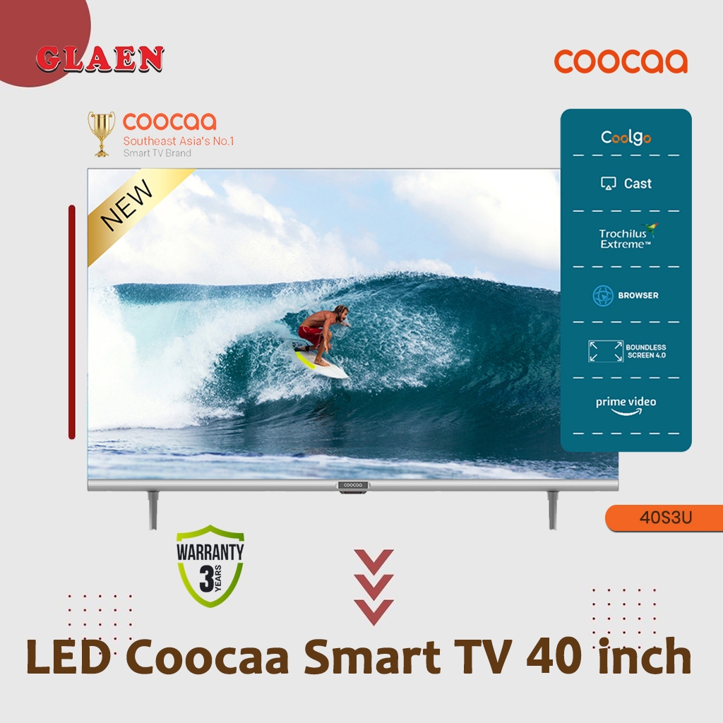 Jual Led Coocaa Smart Tv 40 inch 40S3U | LED Coocaa Digital TV 40 inch ...