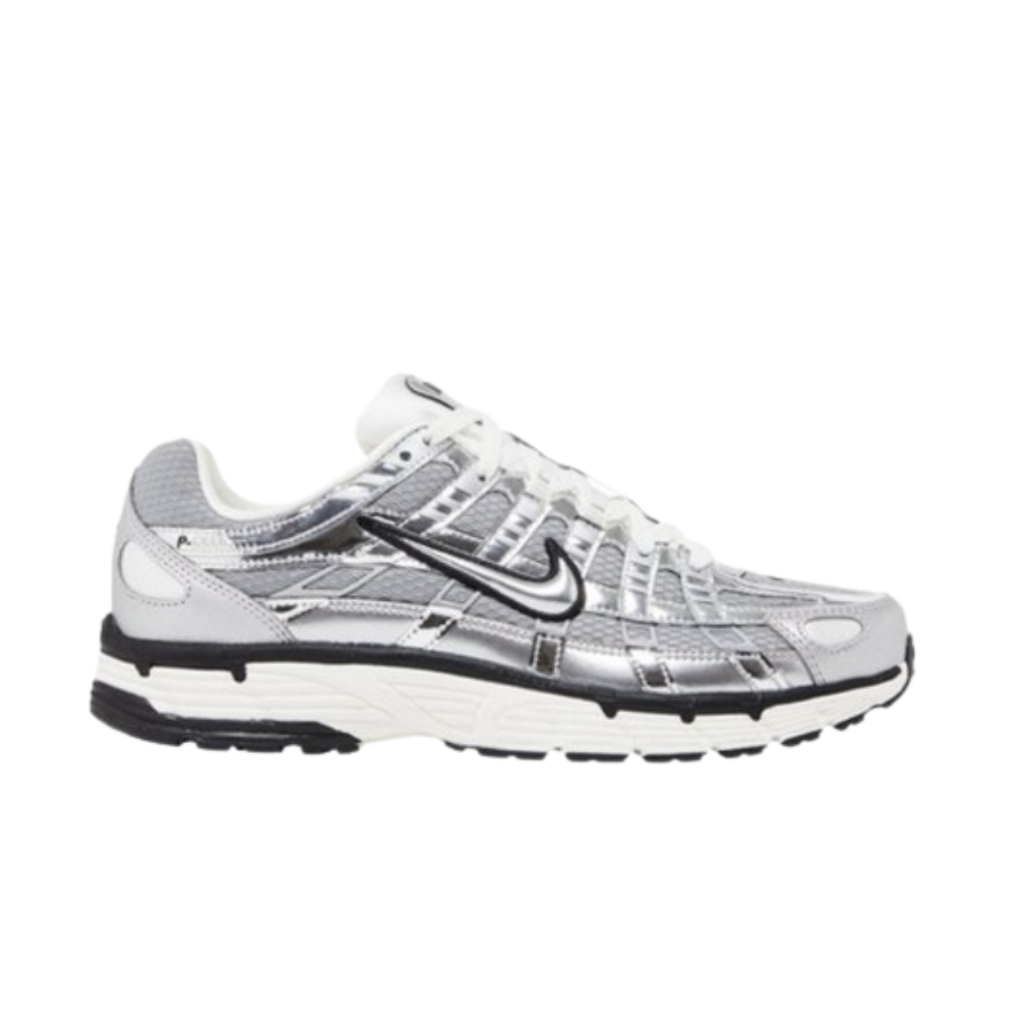 Jual Nike P-6000 Metallic Silver Sail | Shopee Indonesia