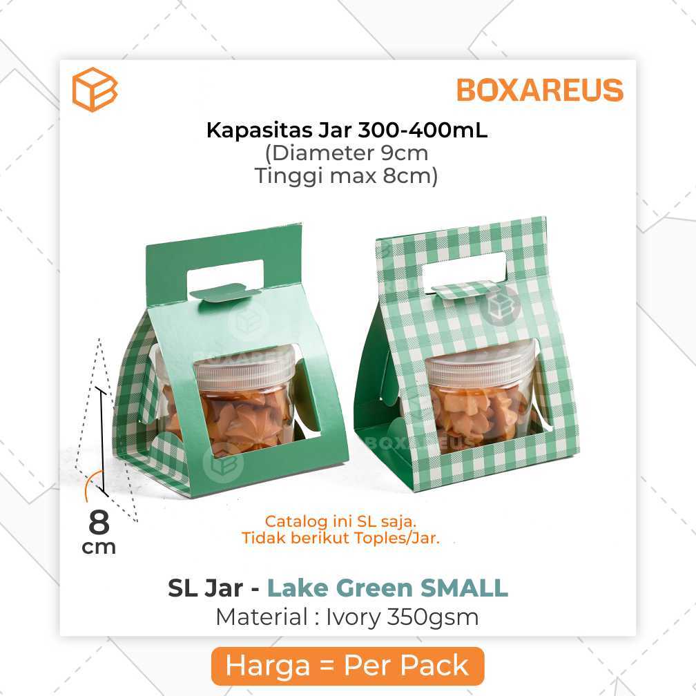 Jual Packaging Kue Kering Box Toples Satuan Tabung Jar Kotak Gagang ...