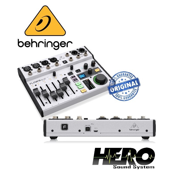 Jual Behringer FLOW 8 / FLOW8 8-Input Digital Mixer and USB/Audio ...