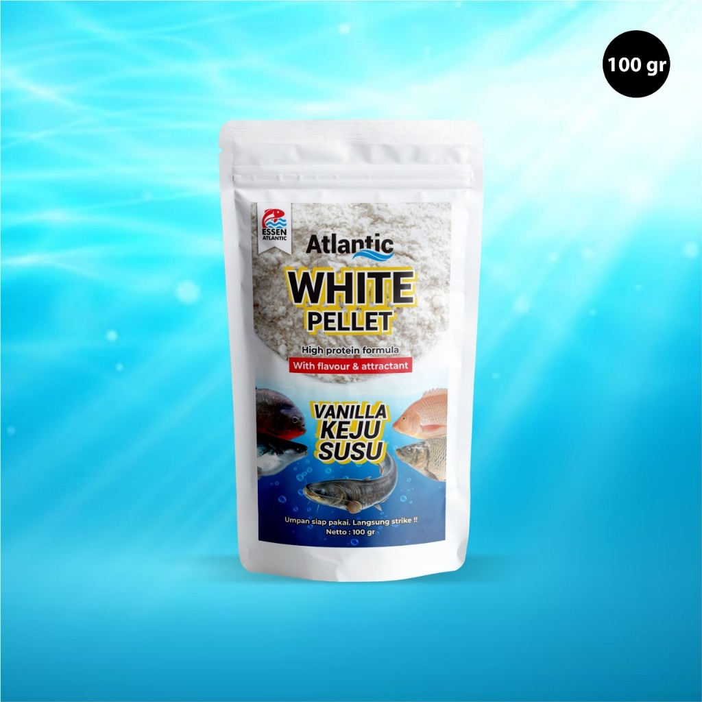 Jual Umpan Putih Atlantic White Umpan Mancing Ikan Mas Lele Bawal Patin ...