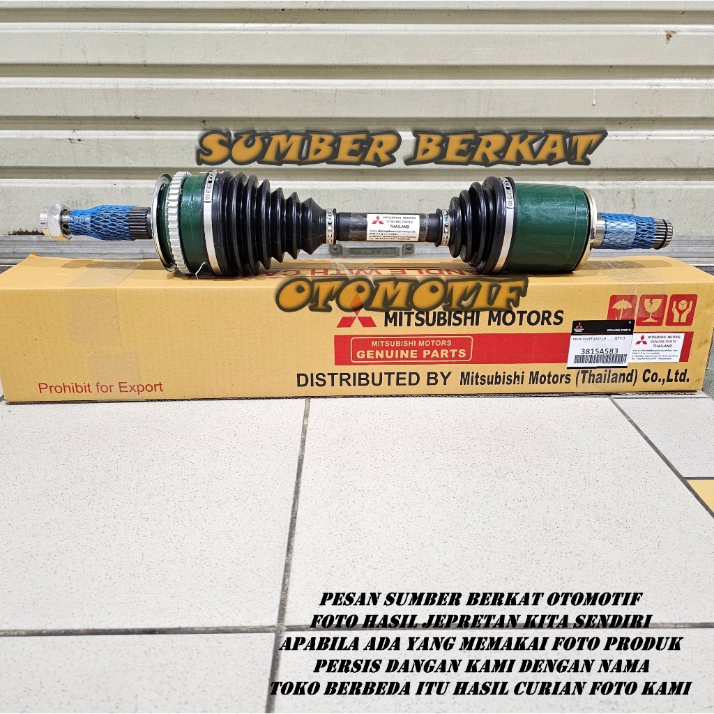 Jual CV JOINT KOMPLIT KIRI TRITON HDX PAJERO NEW 3815A583 | Shopee Indonesia