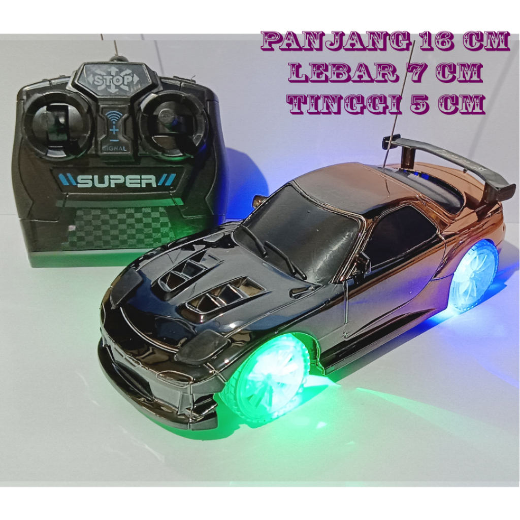 Jual Mobil Remot Control Berlampu Terbaru BERLAMPU Nyala 3D Sport ...