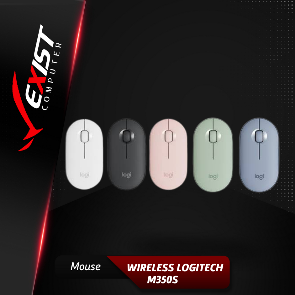 Jual Logitech M350 Pebble Wireless Silent Mouse Logitech Peble M 350 | Shopee Indonesia