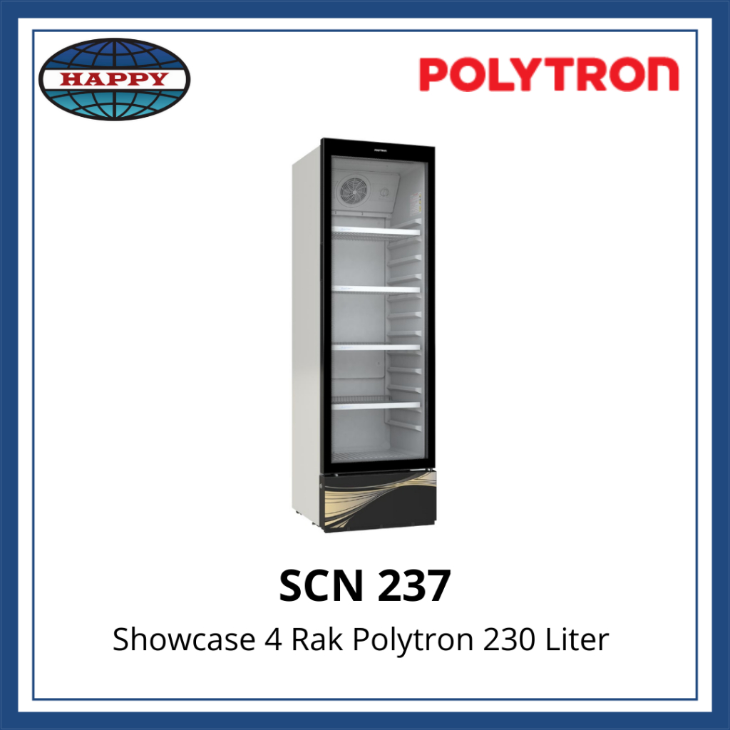 Jual POLYTRON Showcase Fastcool Borderless 280 Liter SCN 237 | Shopee ...