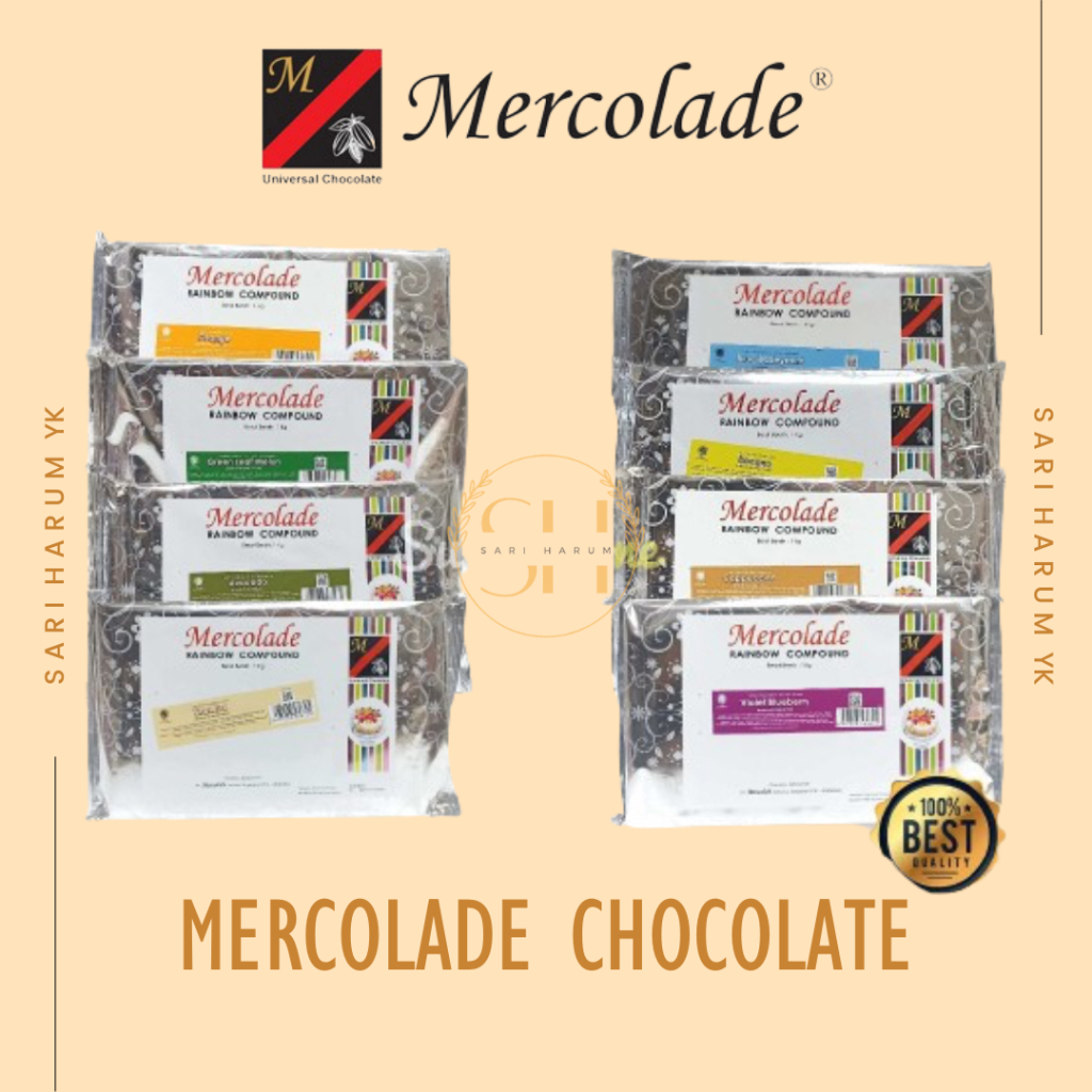 Jual Mercolade Chocolate Compound 200gr | Shopee Indonesia