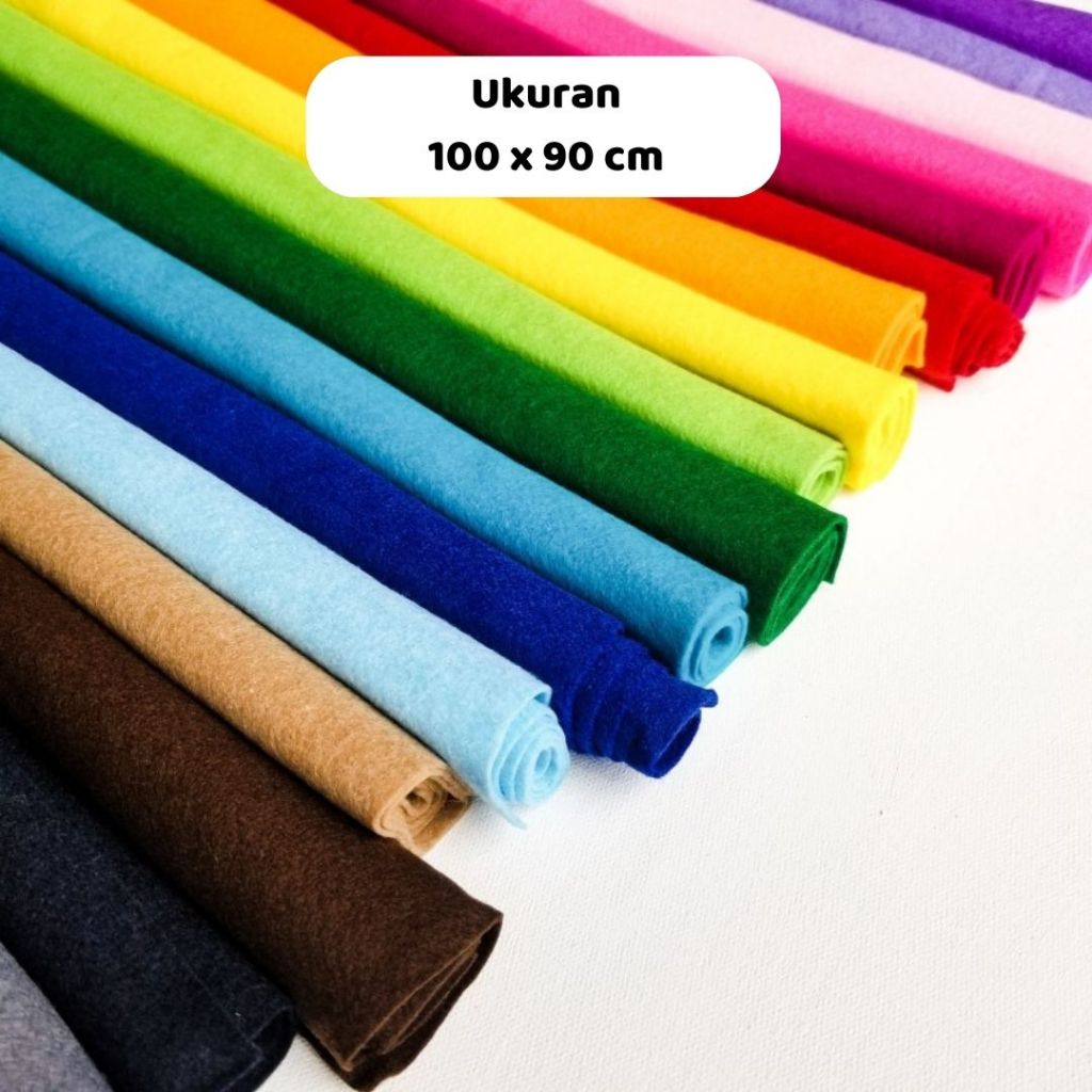 Jual Kain Flanel 1 Meter x 90 cm Warna Warni Satuan Eceran Pernak ...