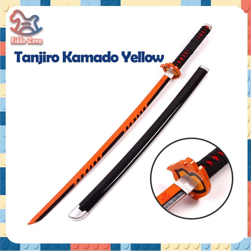 Jual Mainan Pedang Nichirin Tanjiro Kimetsu No Yaiba Rengoku Kyojuro ...