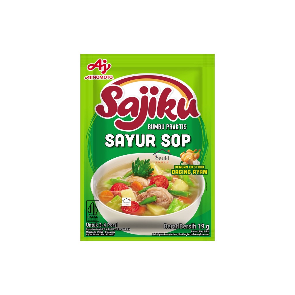 Jual Sajiku Sayur Sop Bumbu Instan Praktis Ajinomoto | Shopee Indonesia