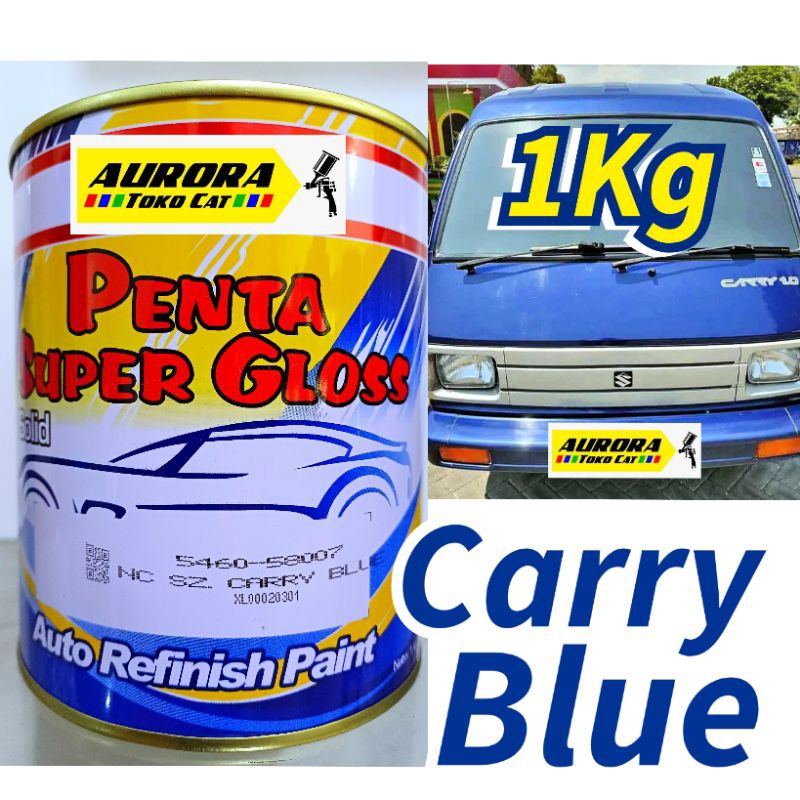 Jual Cat Biru Ceri 1Kilo Penta Super Gloss Suzuki Carry Blue | Shopee ...