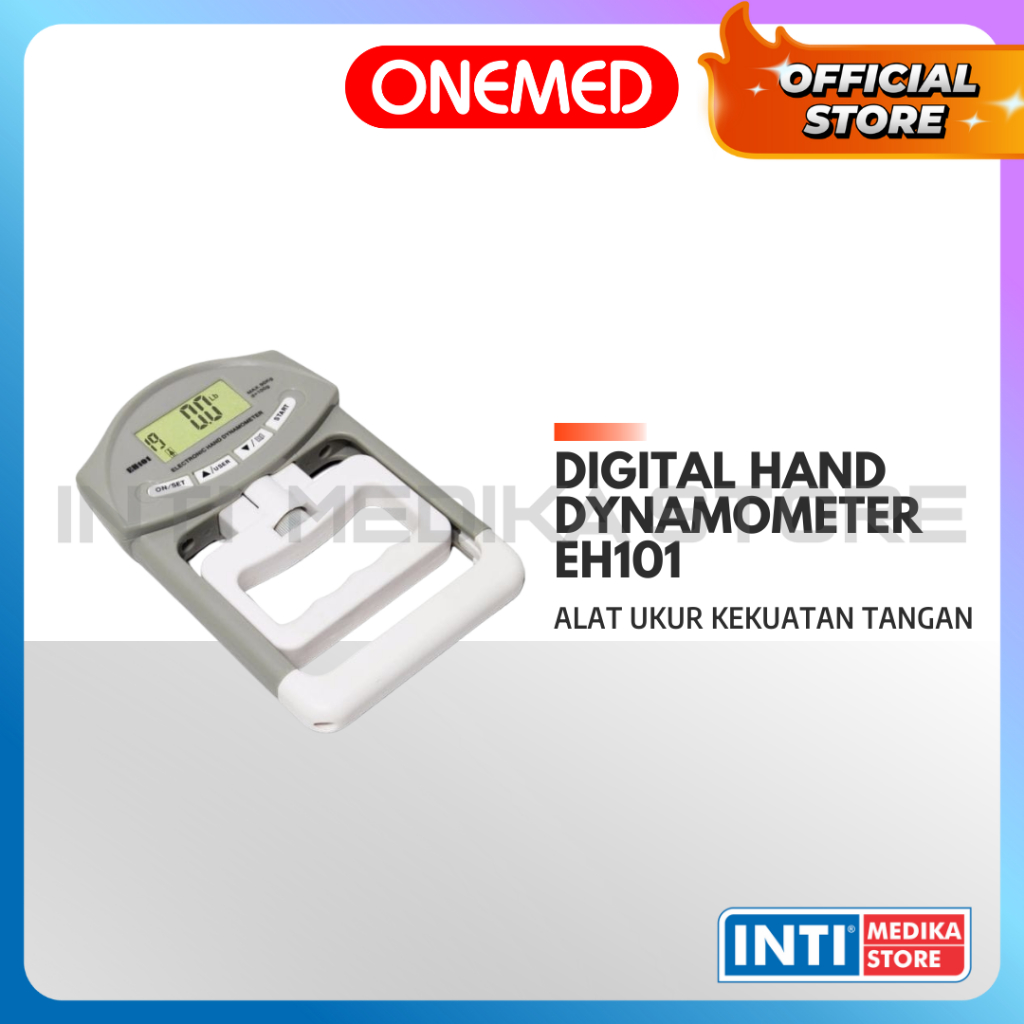 Jual ONEMED - Digital Hand Dynamometer EH101 | Grip Alat Ukur Kekuatan ...
