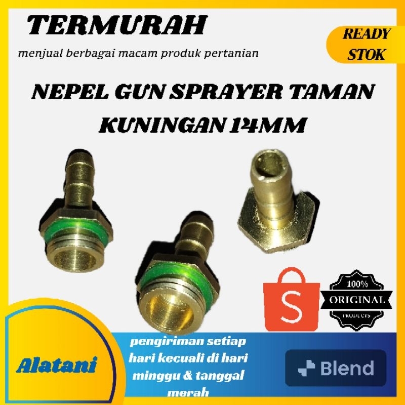 Jual NEPEL GUN SPRAYER TAMAN 14 MM,(648) | Shopee Indonesia