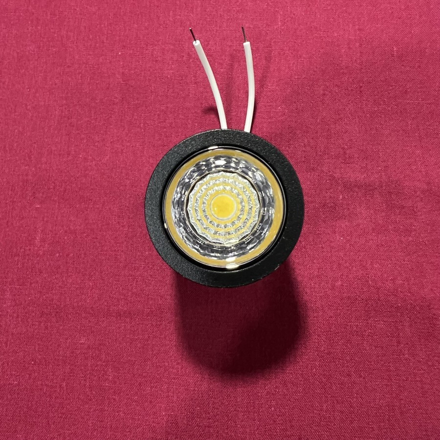 Jual Lampu Downlight Panel LED OB/OutBow Mini 3W Body Hitam Yamasaki | Shopee Indonesia