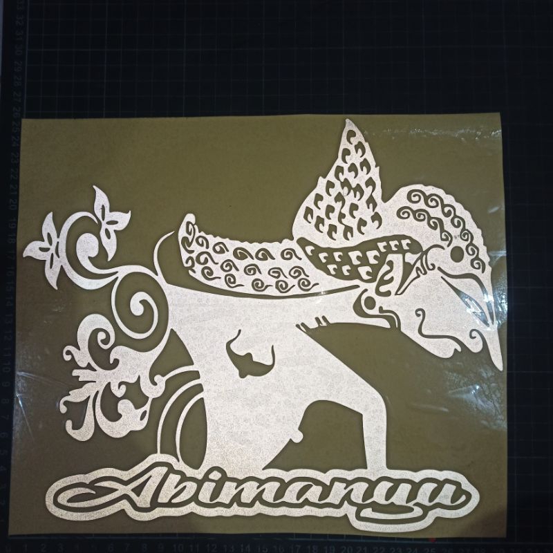 Jual Stiker Abimanyu / Stiker Wayang Cutting | Shopee Indonesia