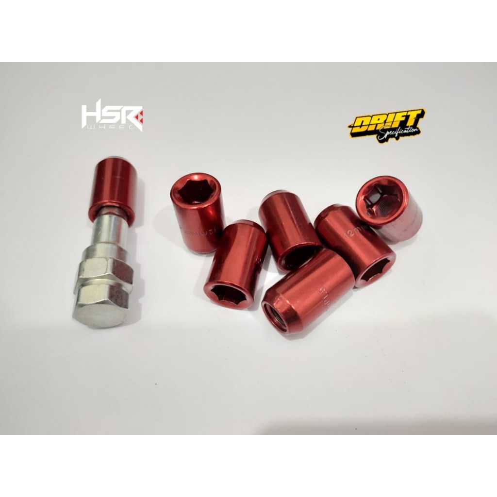 Jual MUR RODA MOBIL SENEKA HSR WARNA MERAH (16pcs) | Shopee Indonesia