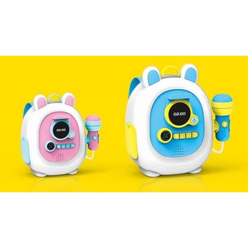 Jual Portable Singing Machine with Microphone Bluetooth | Shopee Indonesia