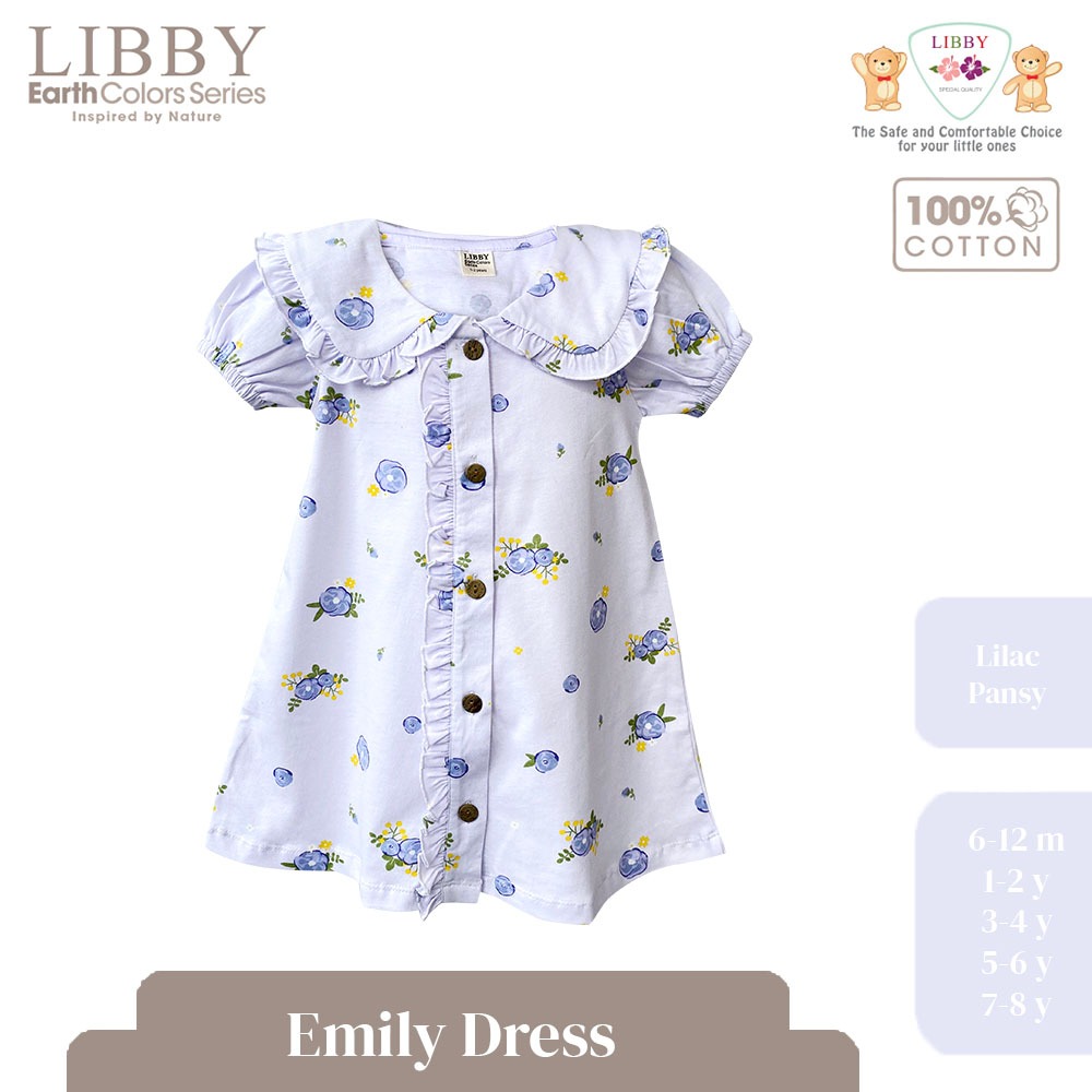 Jual LIBBY Dress anak Perempuan 6 bulan - 14 tahun Emily Dress (1 Pcs ...