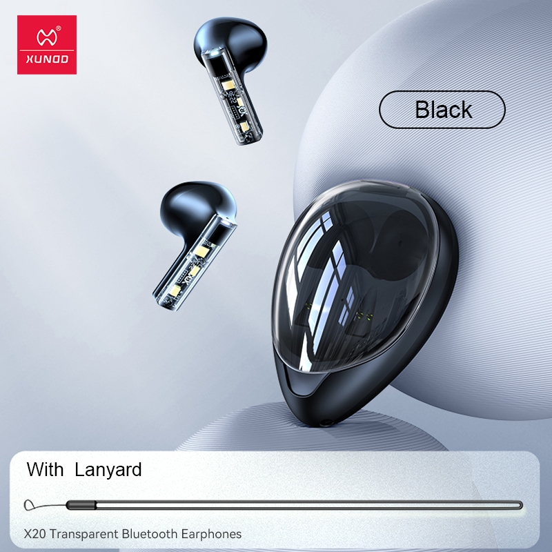 Jual XUNDD X20 Earphone Bluetooth V5.3 TWS Transparan Headset Sentuh ...